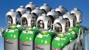 300 bar gasflessen met combi-afsluiter