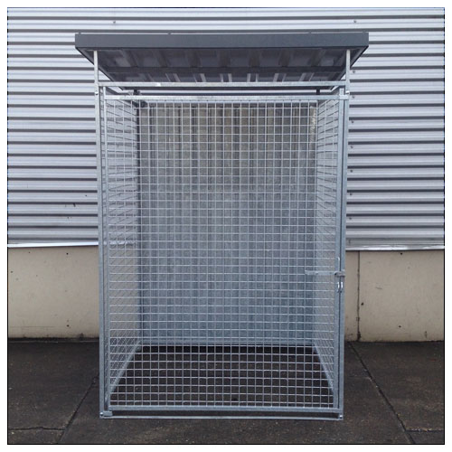 Gasflesopslag geschikt voor pallet met gasflessen | PGS 15